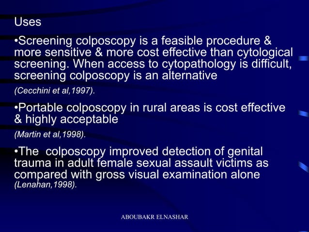 Colposcopy | PDF | Sexual Health | Diseases and Conditions
