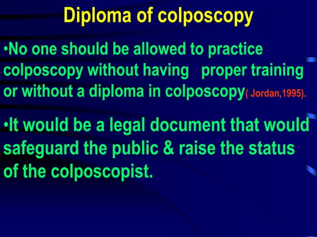 colposcopy | PPT