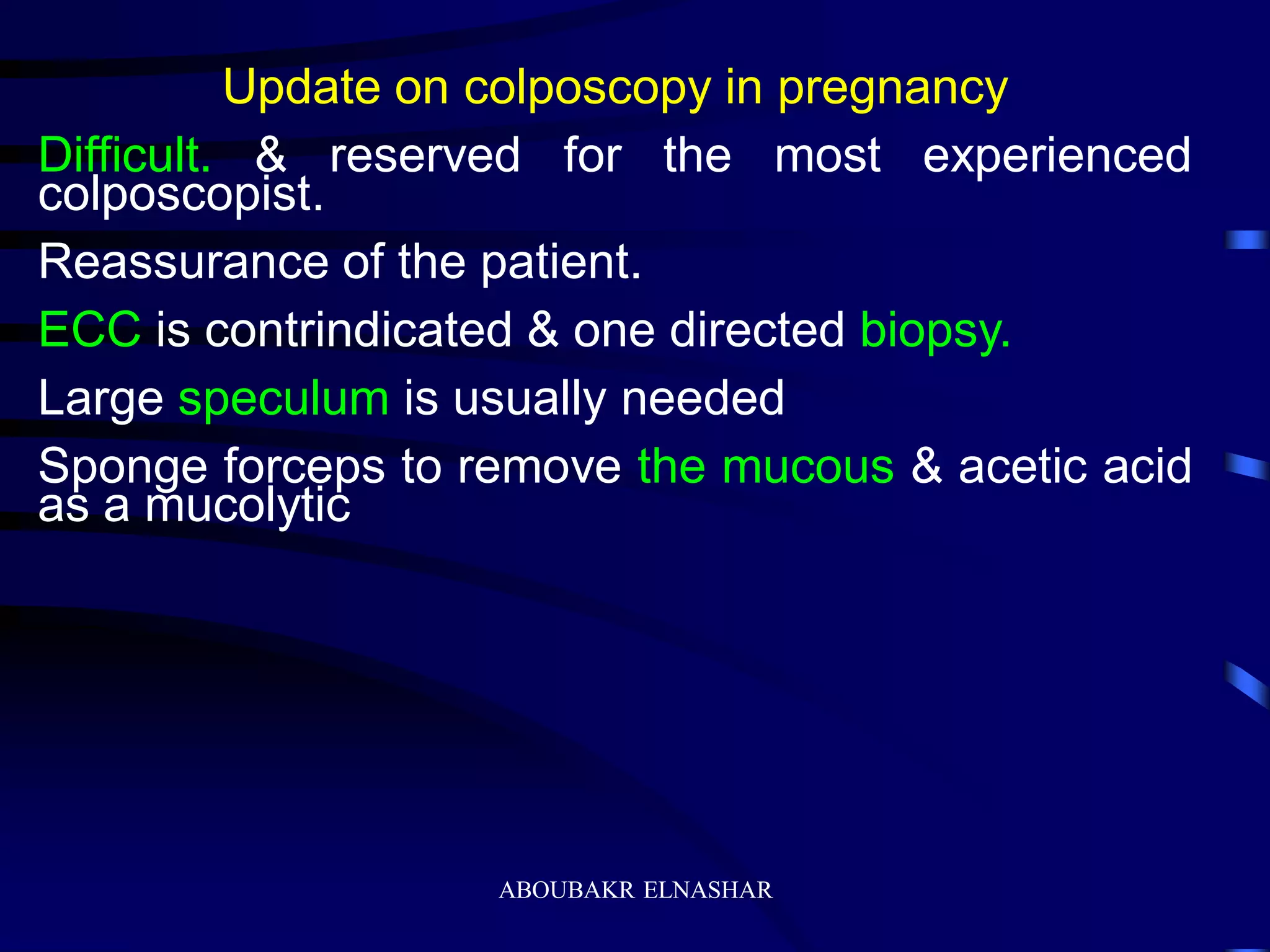 Advanced colposcopy | PPT