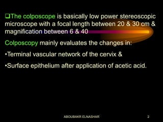 Colposcopy of cevicovaginitis | PDF