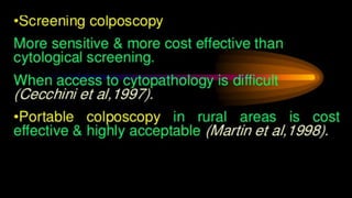 Colposcopy technique | PPTX