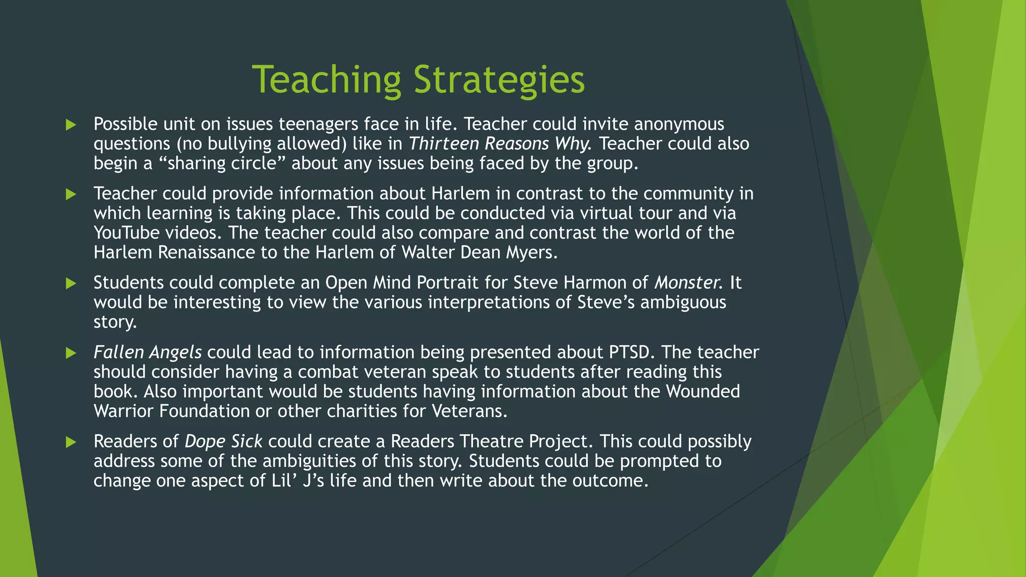 Author Study--Walter Dean Myers | PPTX