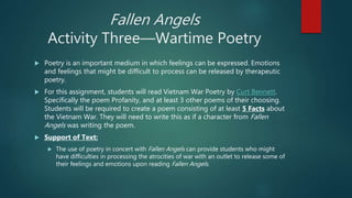 Fallen Angels Multiple Text Assignment | PPTX