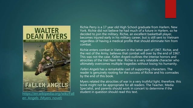 Fallen Angels Multiple Text Assignment | PPT