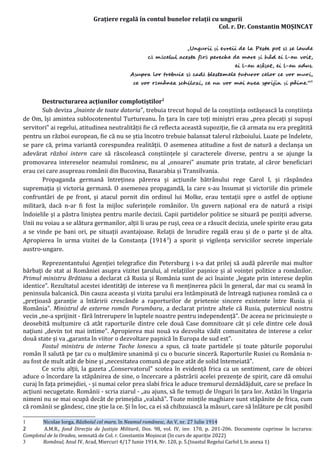 Grațiere regală în contul bunelor relații cu ungurii | PDF