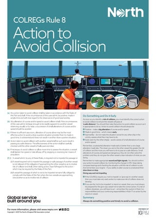 International regulationfor preventing collision at seaCoLrEg book 1to ...
