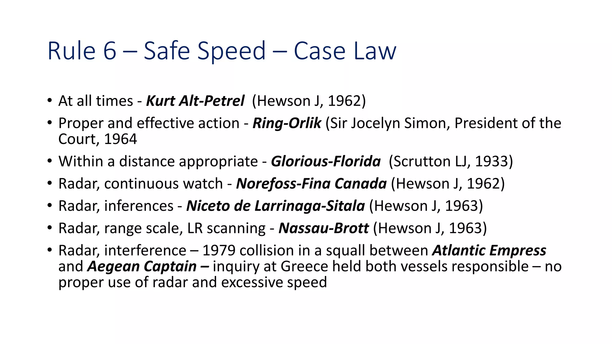 COLREG 1972, A Presentation | PPTX