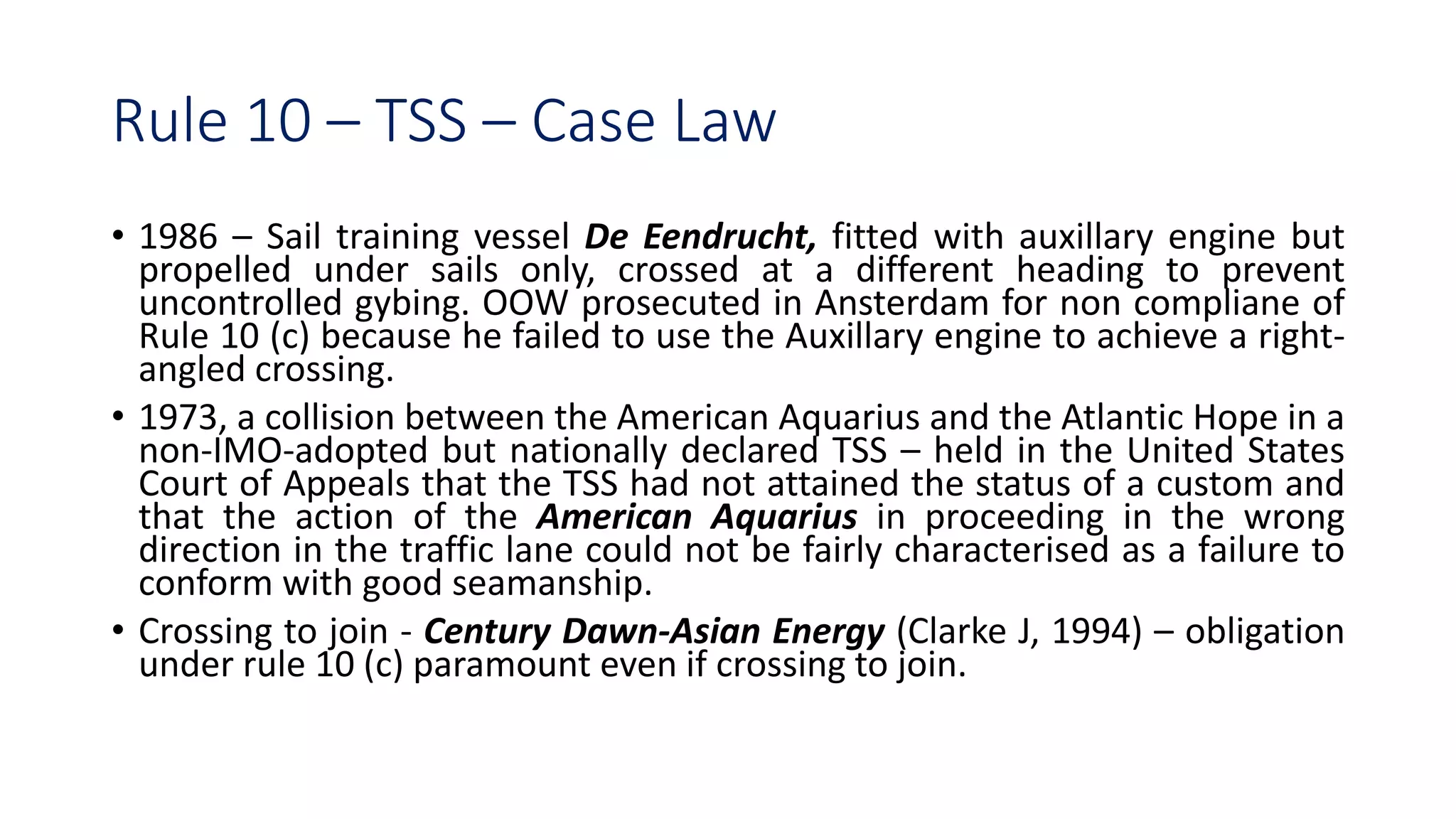 COLREG 1972, A Presentation | PPTX