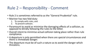 COLREG 1972, A Presentation | PPTX