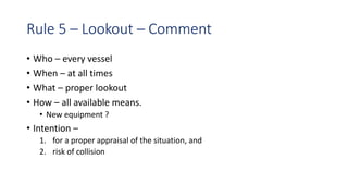 COLREG 1972, A Presentation | PPTX
