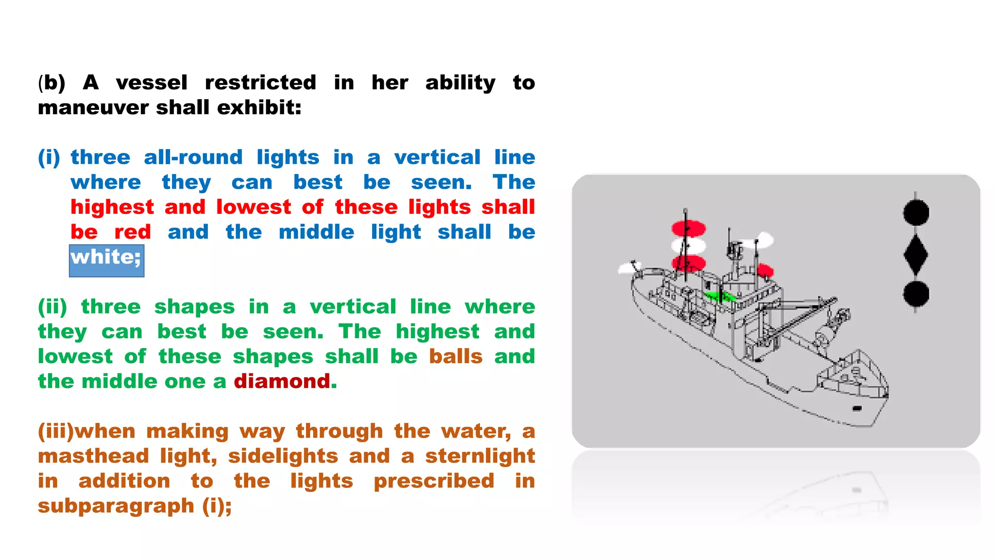 COLREG PART C | PDF