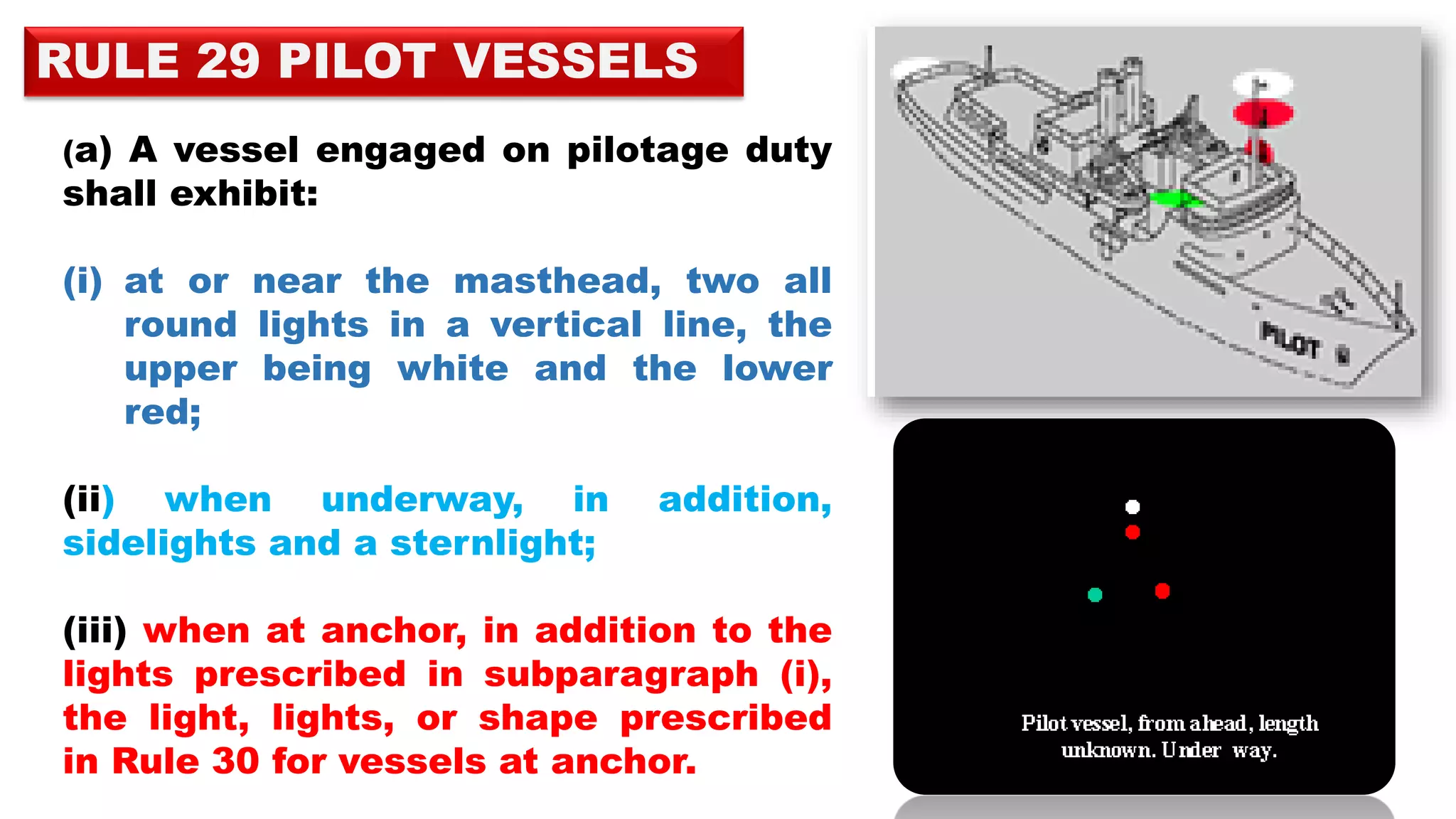 COLREG PART C | PDF