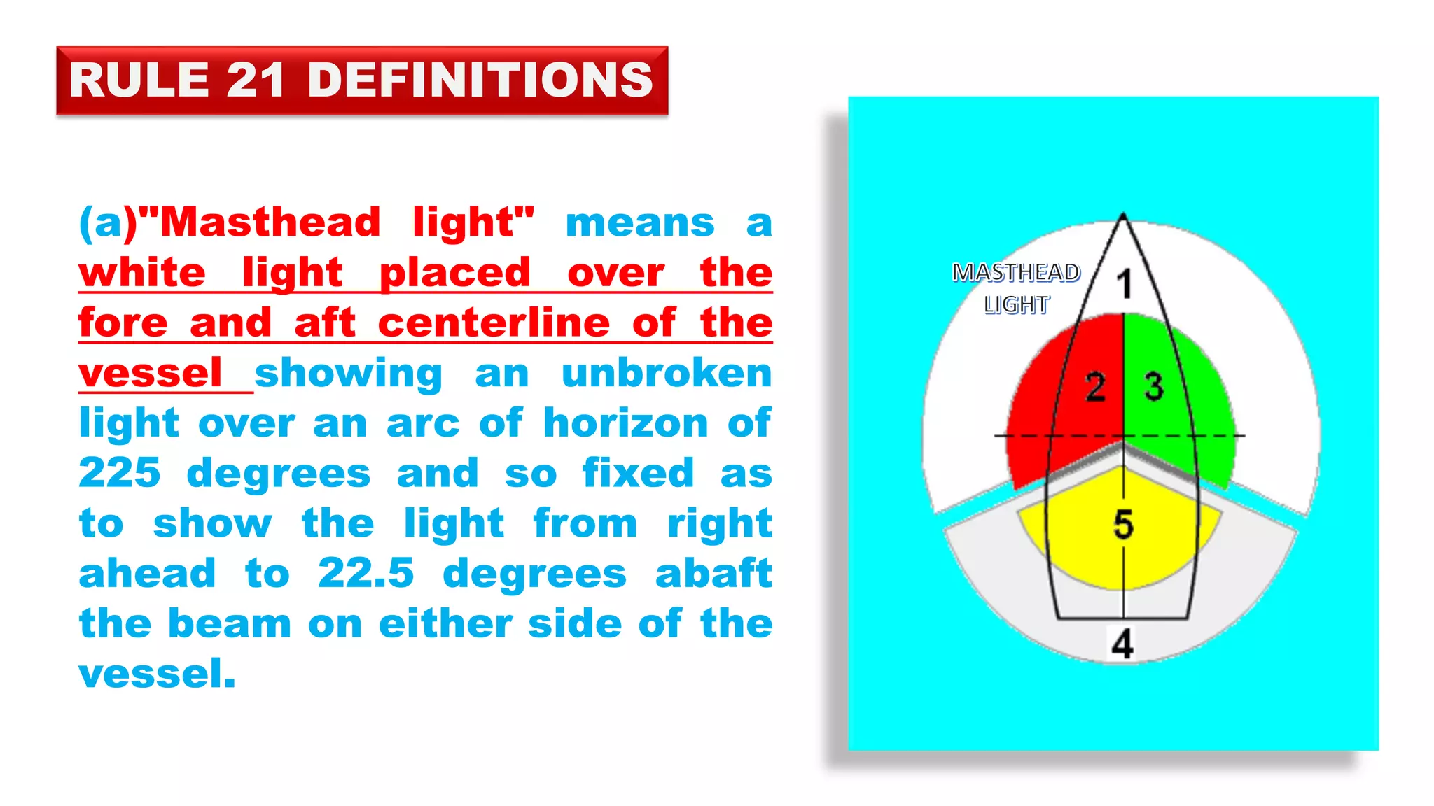 COLREG PART C | PDF