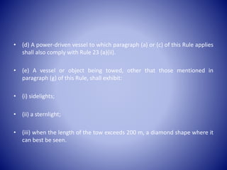 COLREGS 1972 (Understandable Version) | PPTX