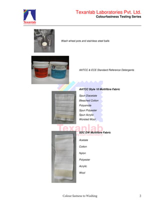 Colrfastness to washing | PDF