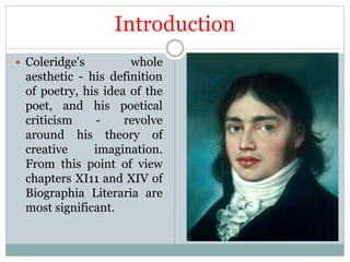 Fancy and Imagination in Biographia Literaria | PPTX