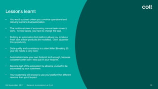 Network Automation at Colt | PPT