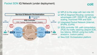Colt SD-WAN experience learnings and future plans | PDF