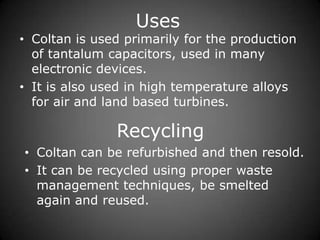 Coltan | PPTX