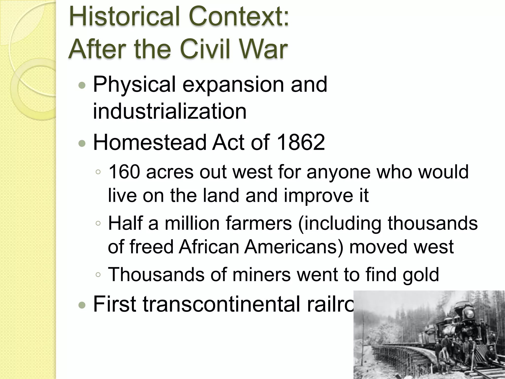 Colt, chief joseph heading west, fight no more forever | PPTX