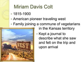 Colt, chief joseph heading west, fight no more forever | PPTX