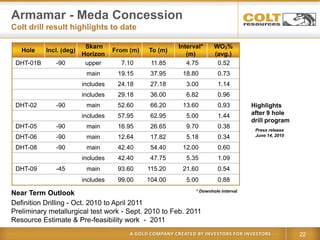 Colt Resources | PDF