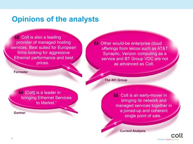 Colt Presentation 2010 | PPT