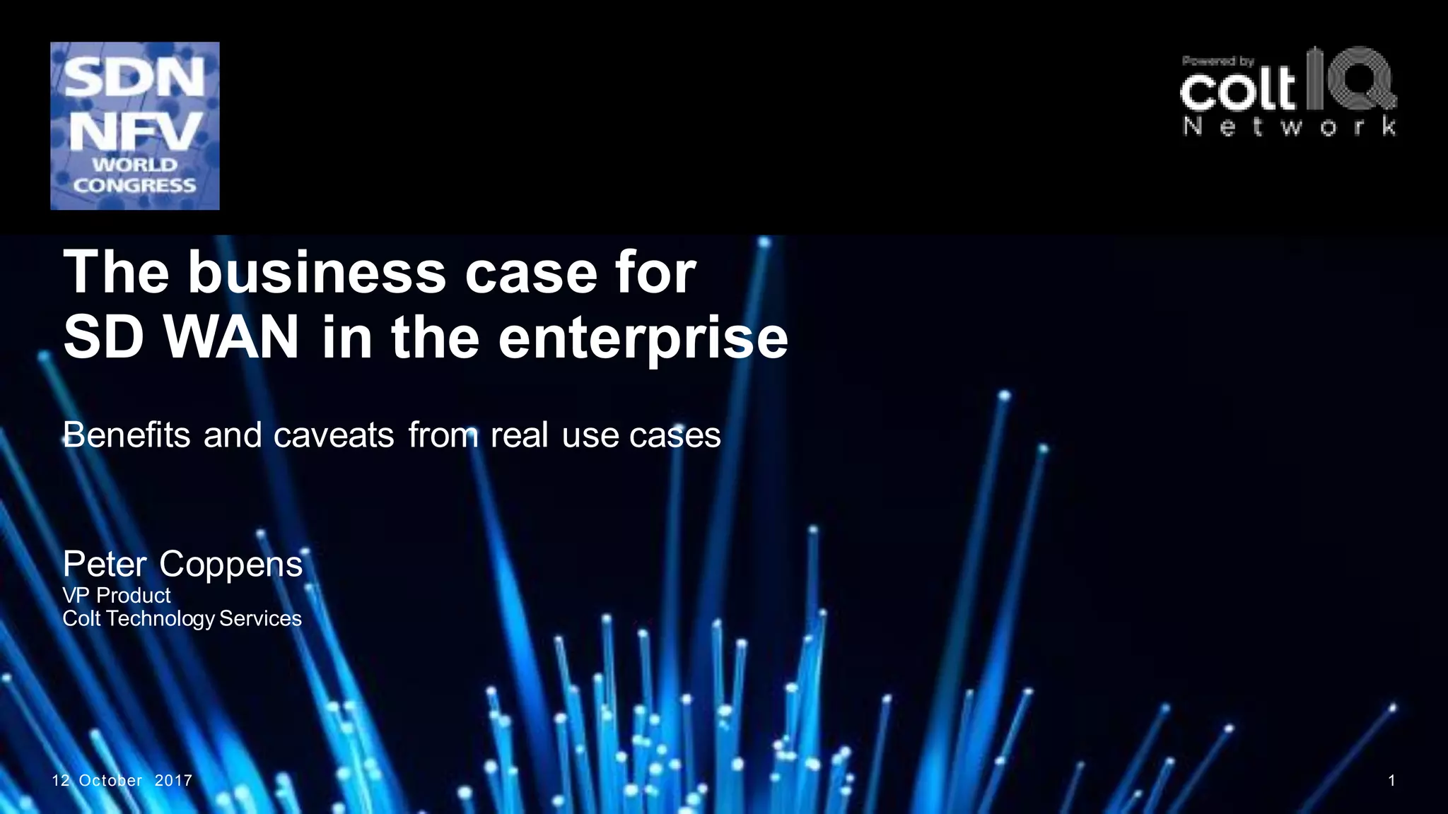 The business case for SD WAN in the enterprise | PDF