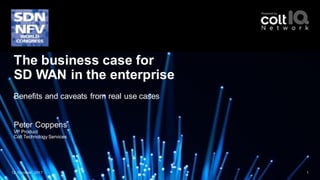 The business case for SD WAN in the enterprise | PDF