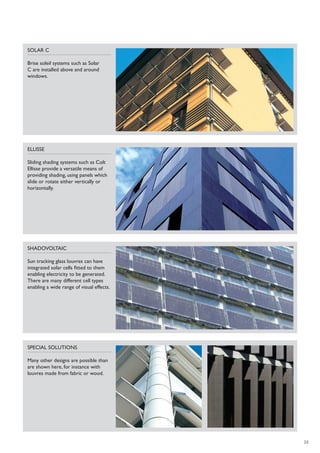 Colt solar shading | PDF | Indoor Environmental Quality | Home & Garden