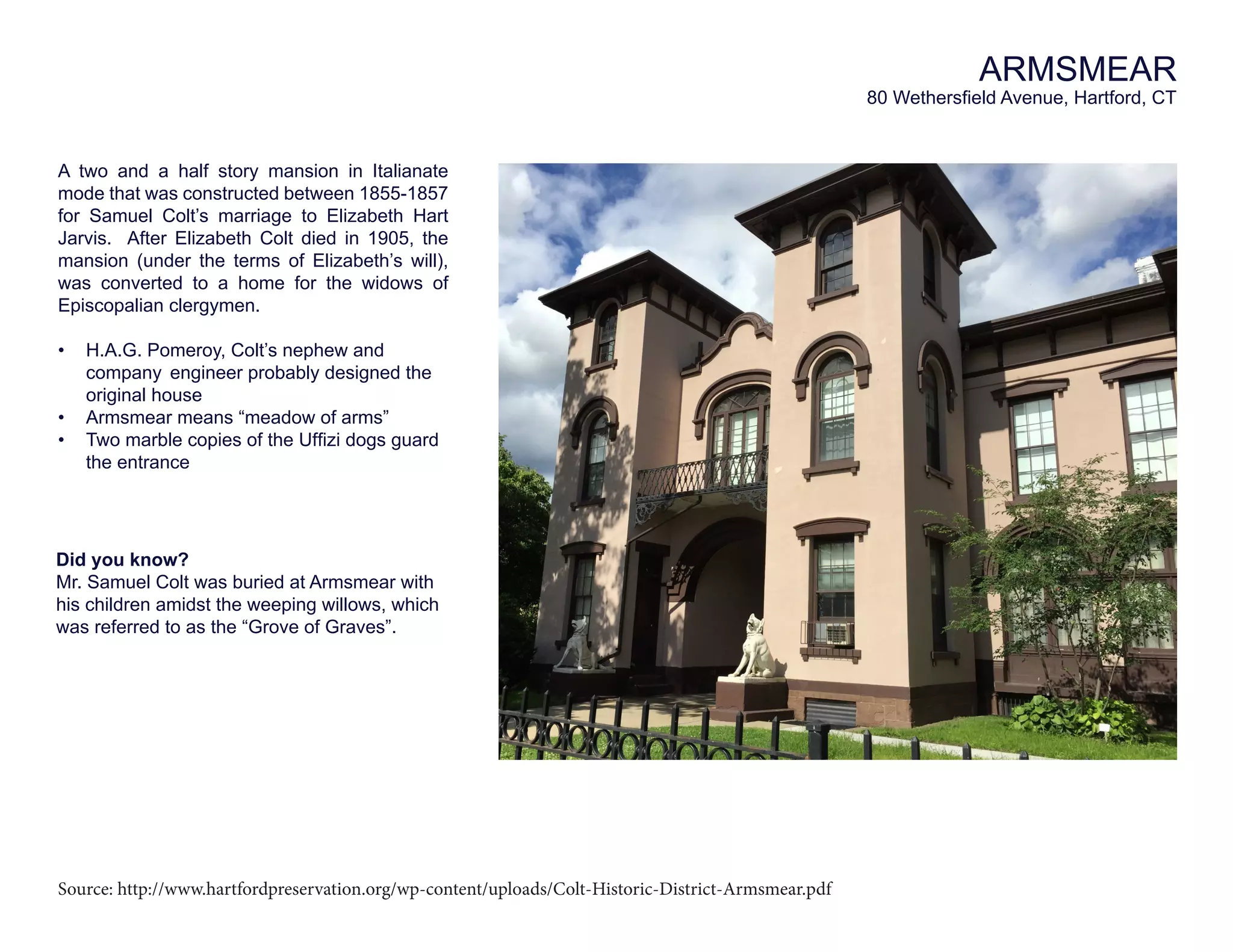 Coltsville National Park Interactive Guided Walking Tour | PDF