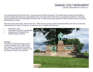 Coltsville National Park Interactive Guided Walking Tour | PPT