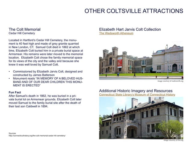 Coltsville National Park Interactive Guided Walking Tour | PPT