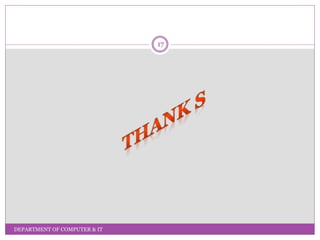 Achieving Secure And Scalable Cloud computing | PPT