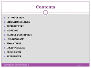 Achieving Secure And Scalable Cloud computing | PPT