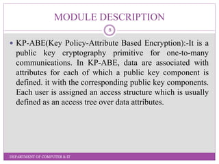 Achieving Secure And Scalable Cloud computing | PPT