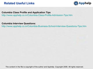 Columbia essay questions | PPT