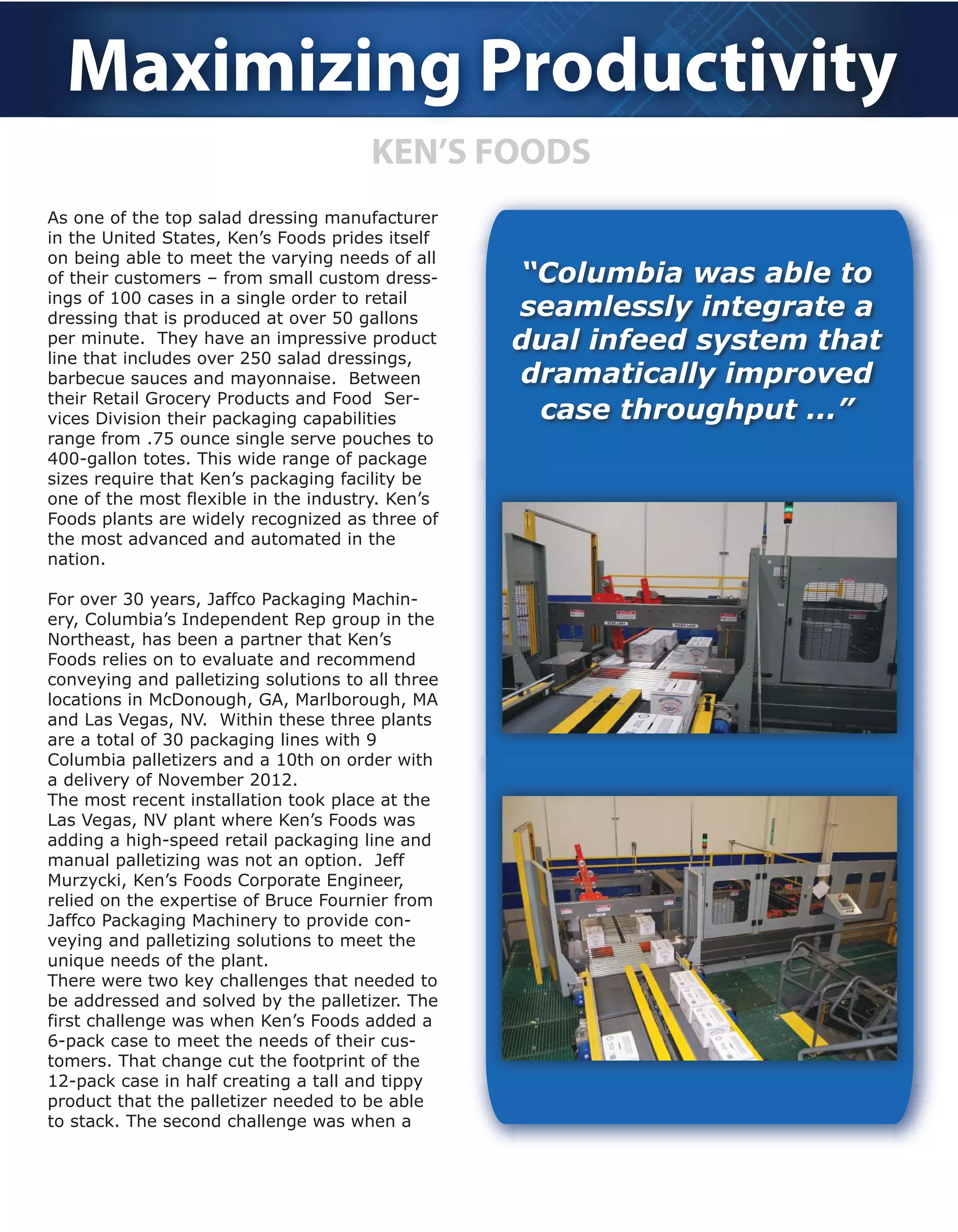Columbia Machine Engineering | Case study | PDF | Free Download