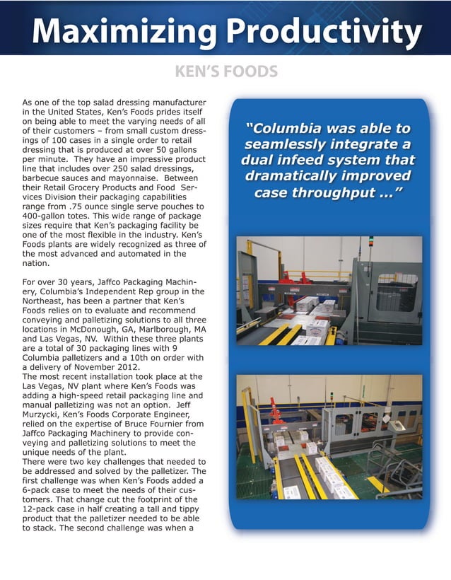 Columbia Machine Engineering | Case study | PDF