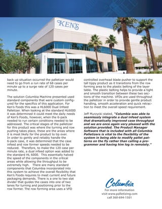 Columbia Machine Engineering | Case study | PDF