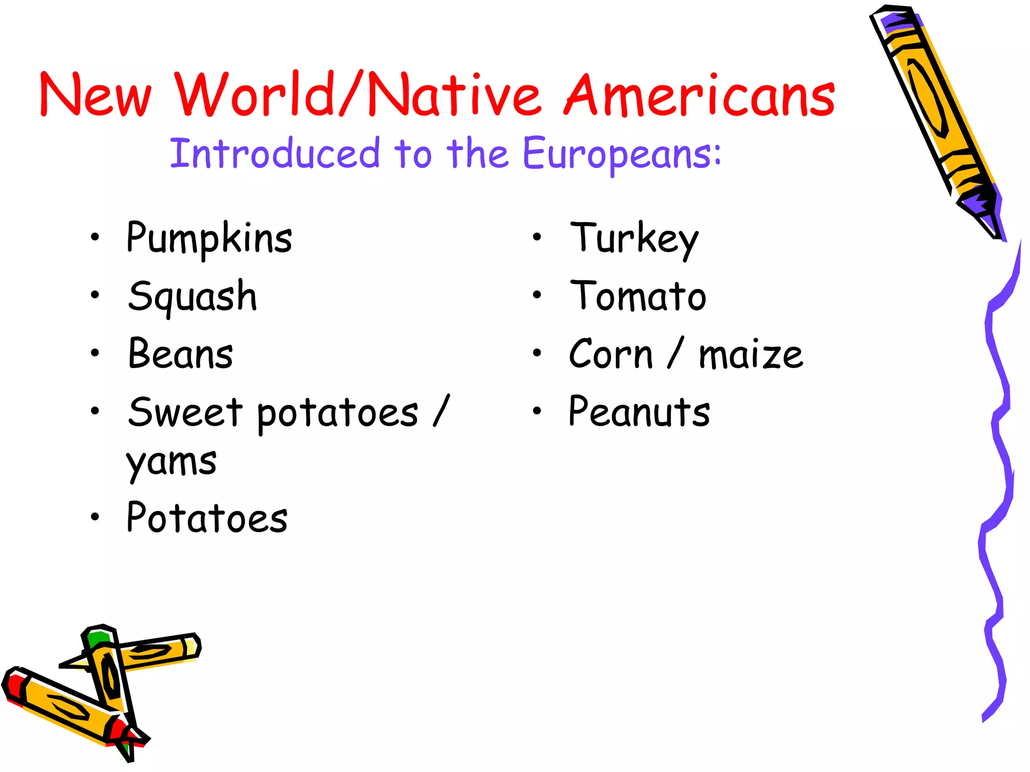 Columbian exchange | PPT