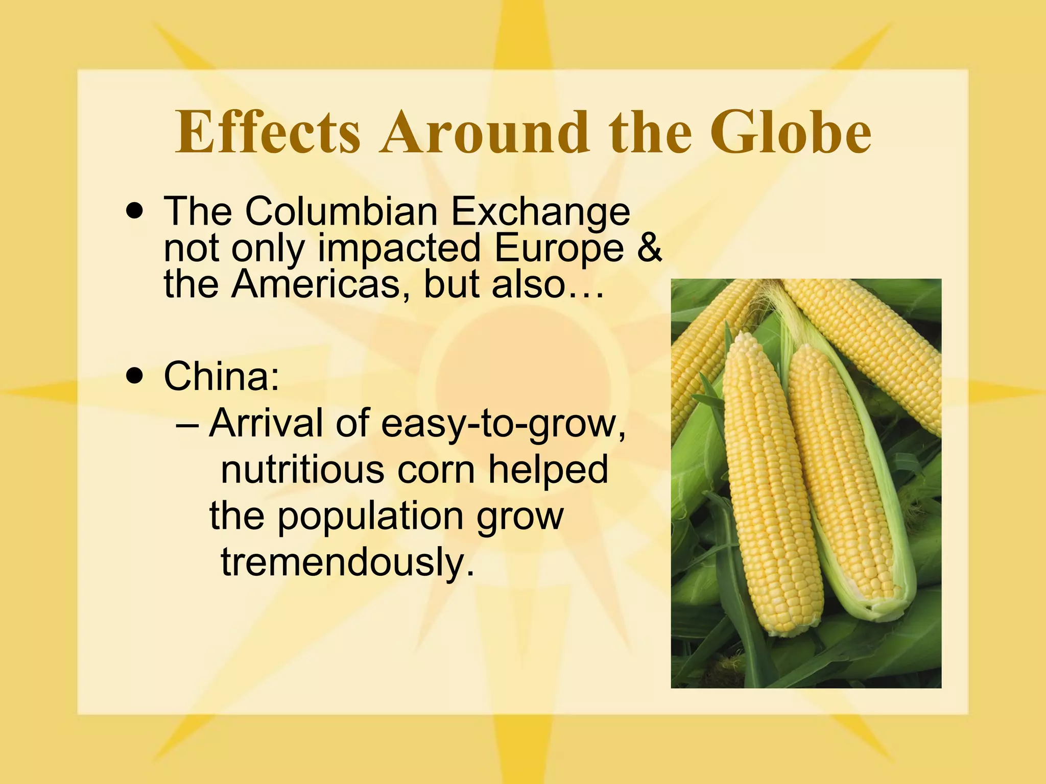 Columbian Exchange.new 2012 | PPT