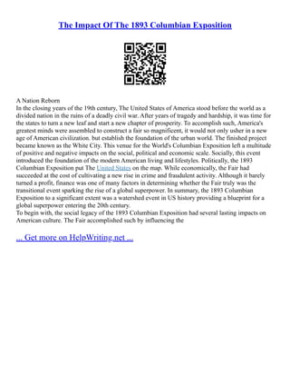 Columbian Exchange Dbq | PDF
