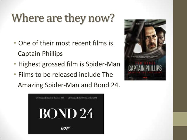 Columbia Pictures Production Presentation | PPTX