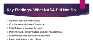 Investigation on Columbia space shuttle disaster | PPTX