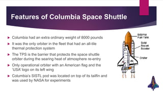 Investigation on Columbia space shuttle disaster | PPTX