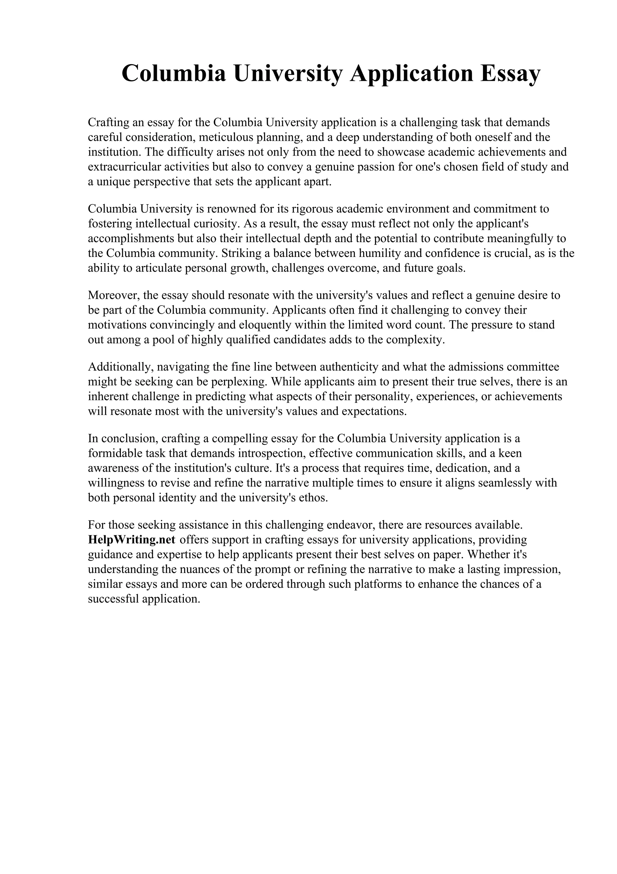 Columbia University Application Essay.pdf