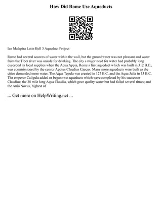 Columbia University Essay Examples (And Why They | PDF