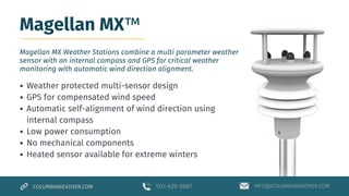 Columbia Weather Systems - Product Overview | PPT