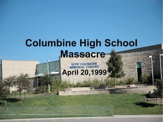 Columbine High School Library Today
